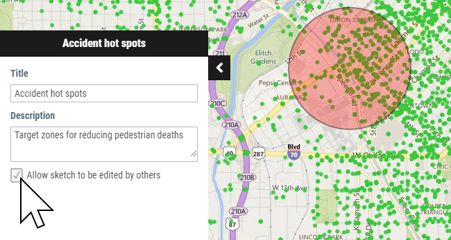 Sketch: a Highlighter for Your Web Maps