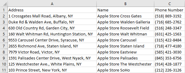 How to Map Spreadsheet Addresses for Powerful Insights