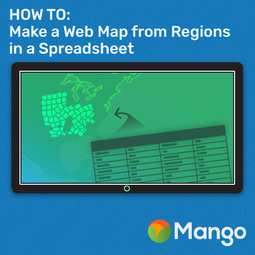 How to Create a Map from a Spreadsheet Containing Zip Codes, Counties ...