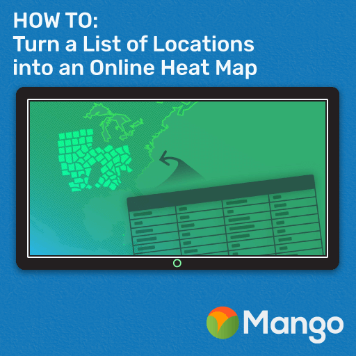How to Turn a List of Locations into an Online Heat Map