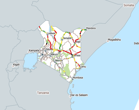 2. ROAD NETWORK CONDITIONS MAP - Interactive Web Map