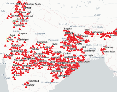 AFPL Client coverage Ratio map 2023 - Interactive Web Map