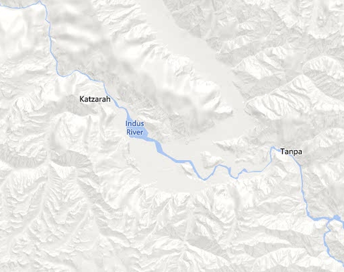 Skardu Built up Area - Interactive Web Map