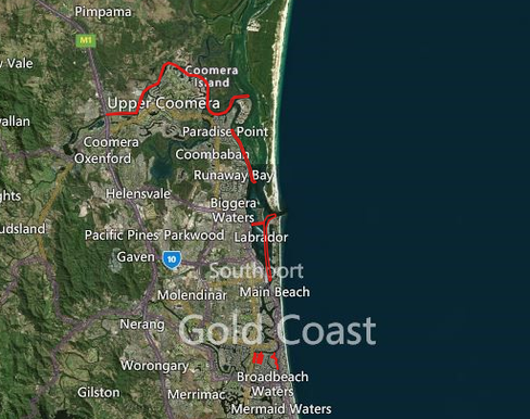 Broadwater Channel Monitoring - Interactive Web Map