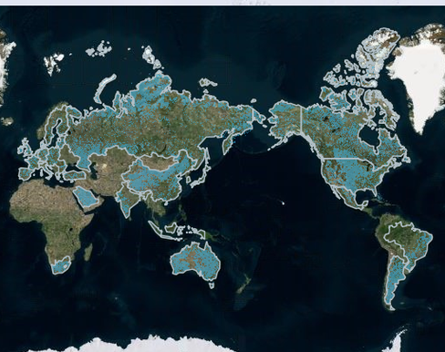 Onshore Wind Potential Area in G20 - Interactive Web Map