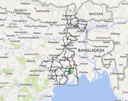 Dankuni to Kalyani Industrial Corridor - Interactive Web Map