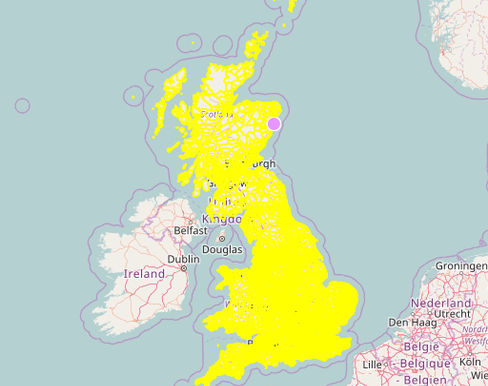 UK Postcode Test - Interactive Web Map