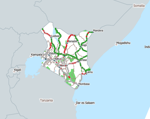 4. ROAD NETWORK SURFACE TYPE MAP - Interactive Web Map