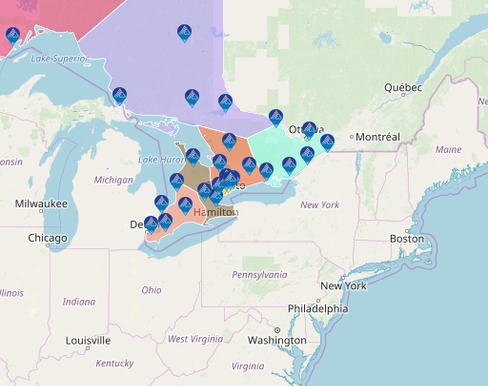 MPAC Locations - Interactive Web Map