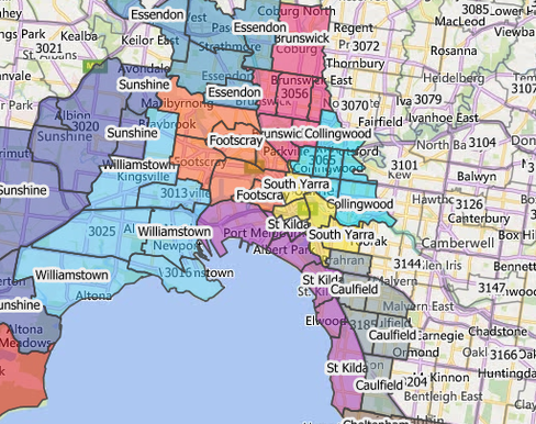 Melbourne - Interactive Web Map
