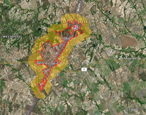 Bruceville-Eddy Public GIS - Interactive Web Map