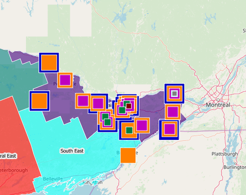 Champlain LHIN - Interactive Web Map