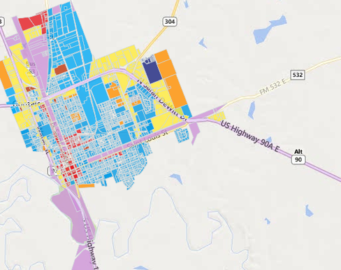 Gonzales Zoning Map - Interactive Web Map