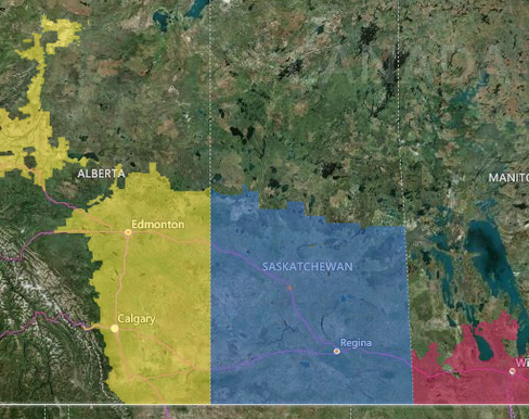 Ideal Drainage Mapping Current Coverage Areas - Interactive Web Map