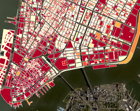 Example Map: Lower Manhattan Commercial Property Analysis - Interactive ...