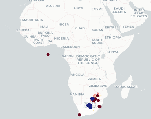 African Swine Fever - Interactive Web Map